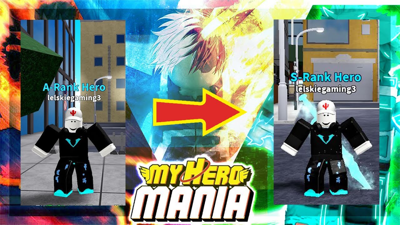My Hero Mania *B RANK HERO - SSS RANK HERO*(Part 2) - YouTube