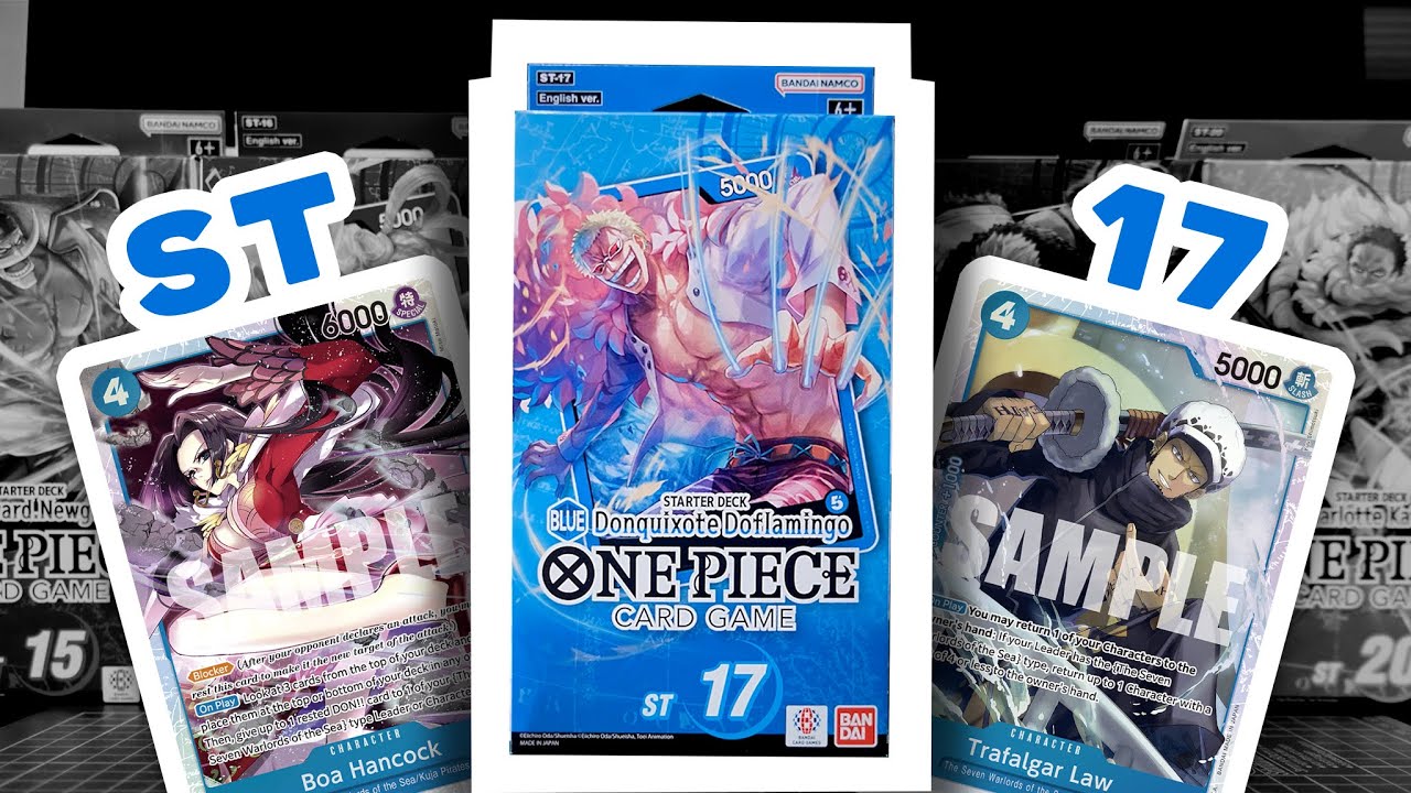 Unboxing One Piece ST17 Donquixote Doflamingo - YouTube