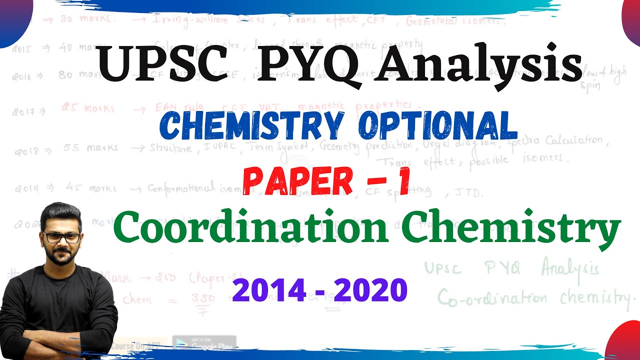 UPSC || Chemistry Optional || PYQ Analysis || Civil Services ...