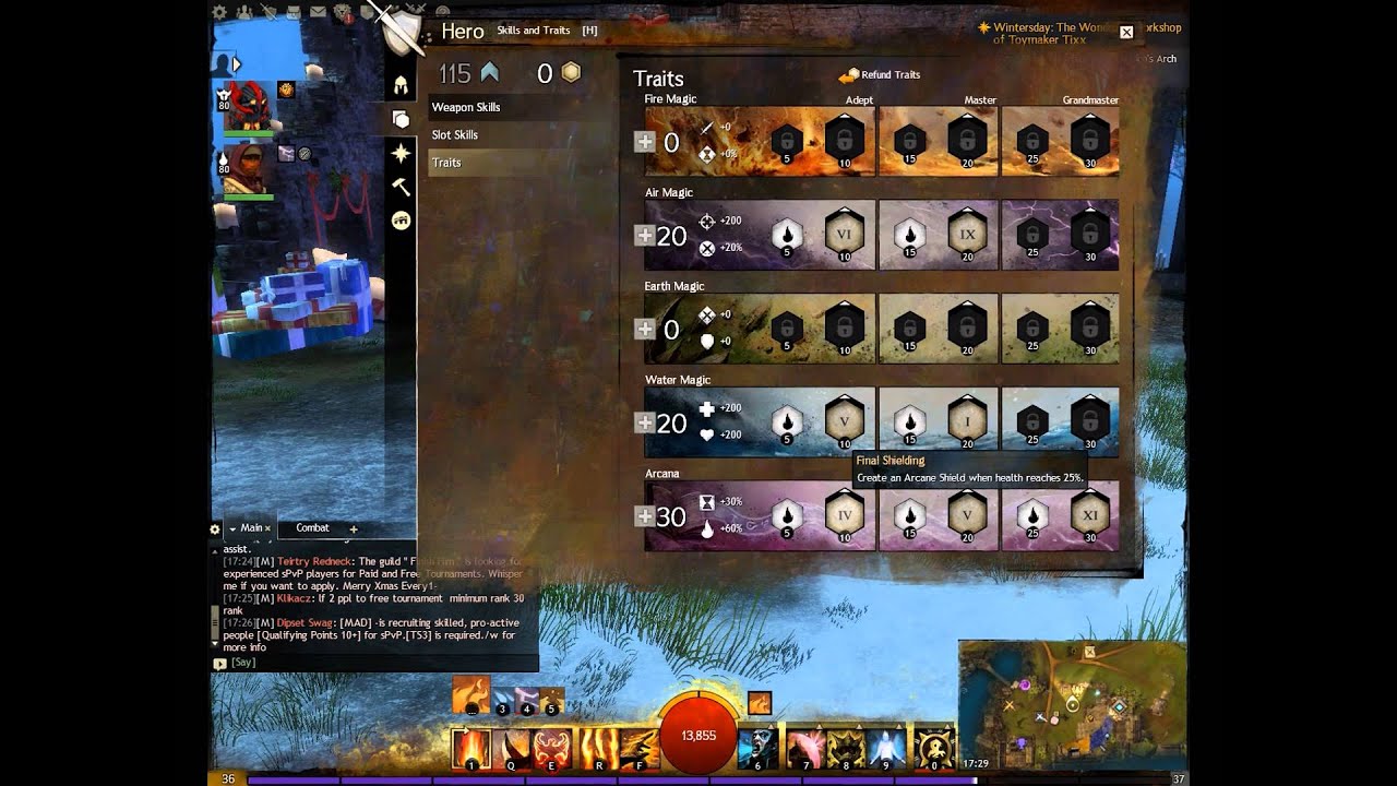 Guild Wars 2 Elementalist PvP Build - YouTube