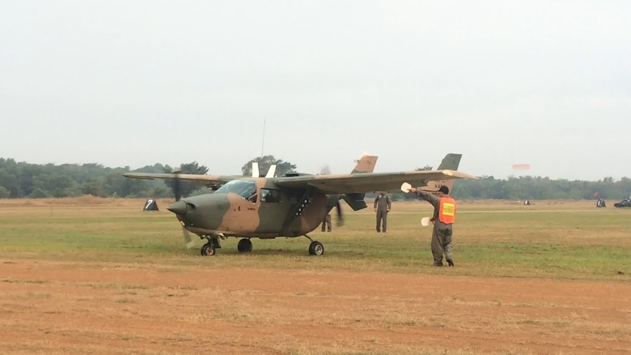 Cessna T-337 G Skymaster O2 ROYAL THAI NAVY START Up No1320 Unit31 ...