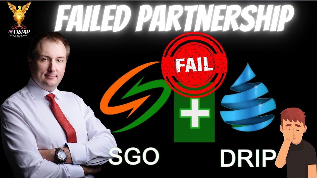 Drip Network Bryan Legend SGO partnership fails with Drip Token - YouTube