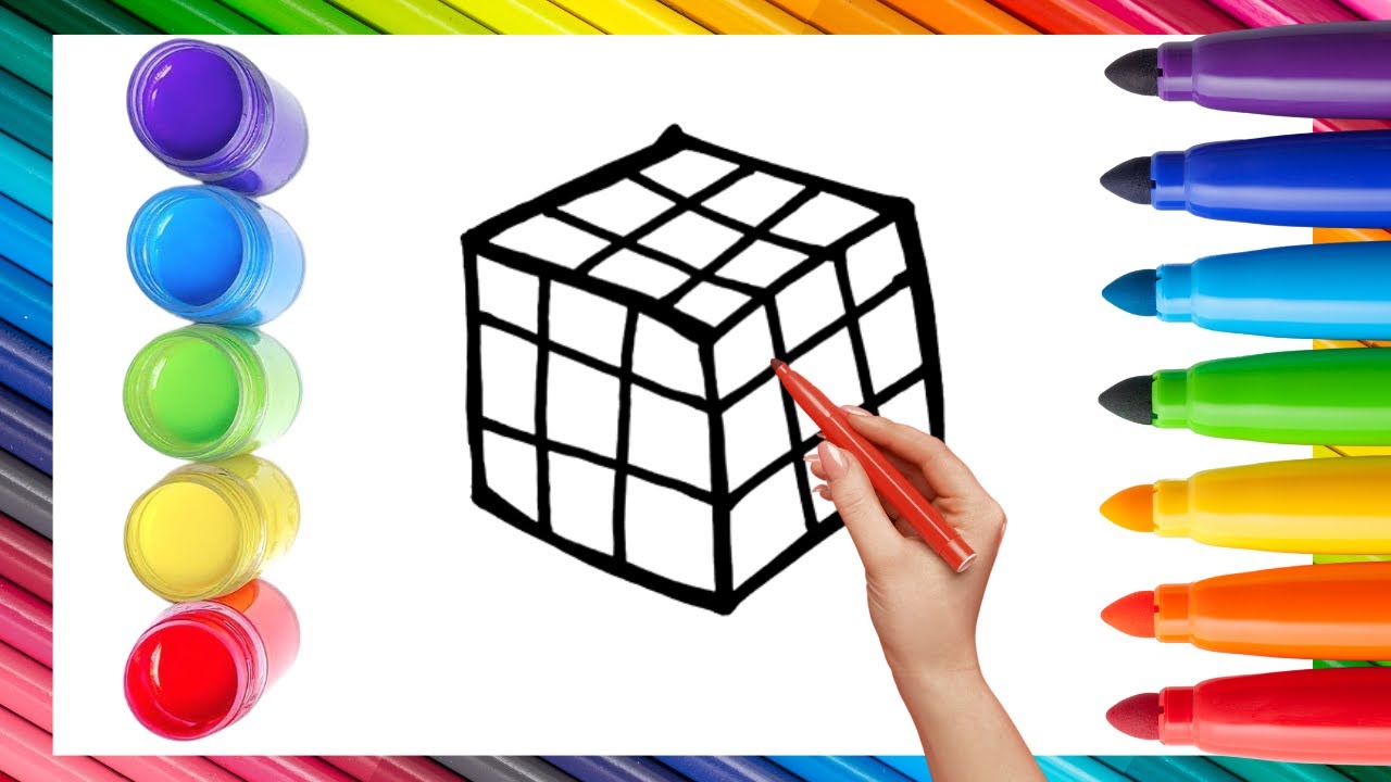 How To Draw hello puzzle Drawing, Painting & Coloring For Kids and ...