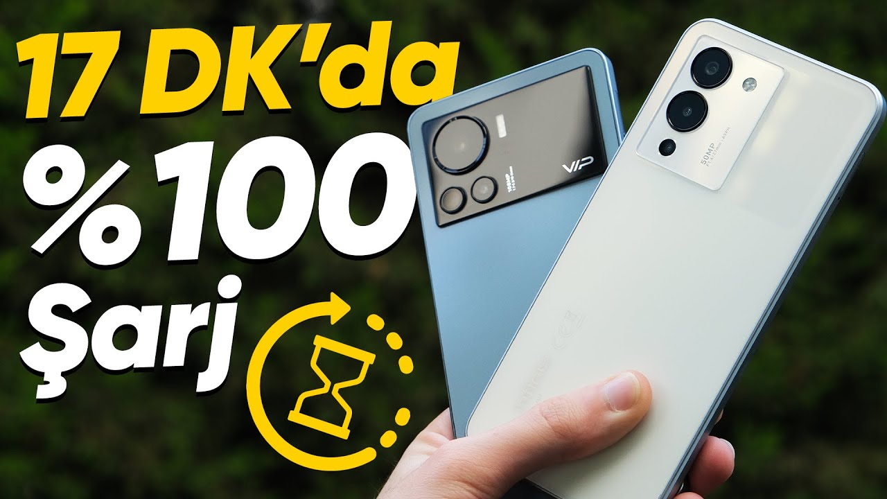 17 Dakikada Full Şarj Olan Telefon! | Infinix Note 12 VIP ve Note 12 ...