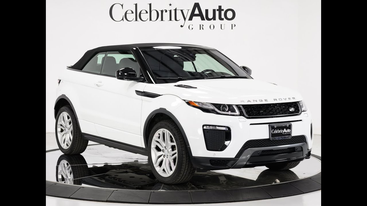 2018 LAND ROVER EVOQUE HSE DYNAMIC CONVERTIBLE 20” SPARKLE SILVER STYLE ...
