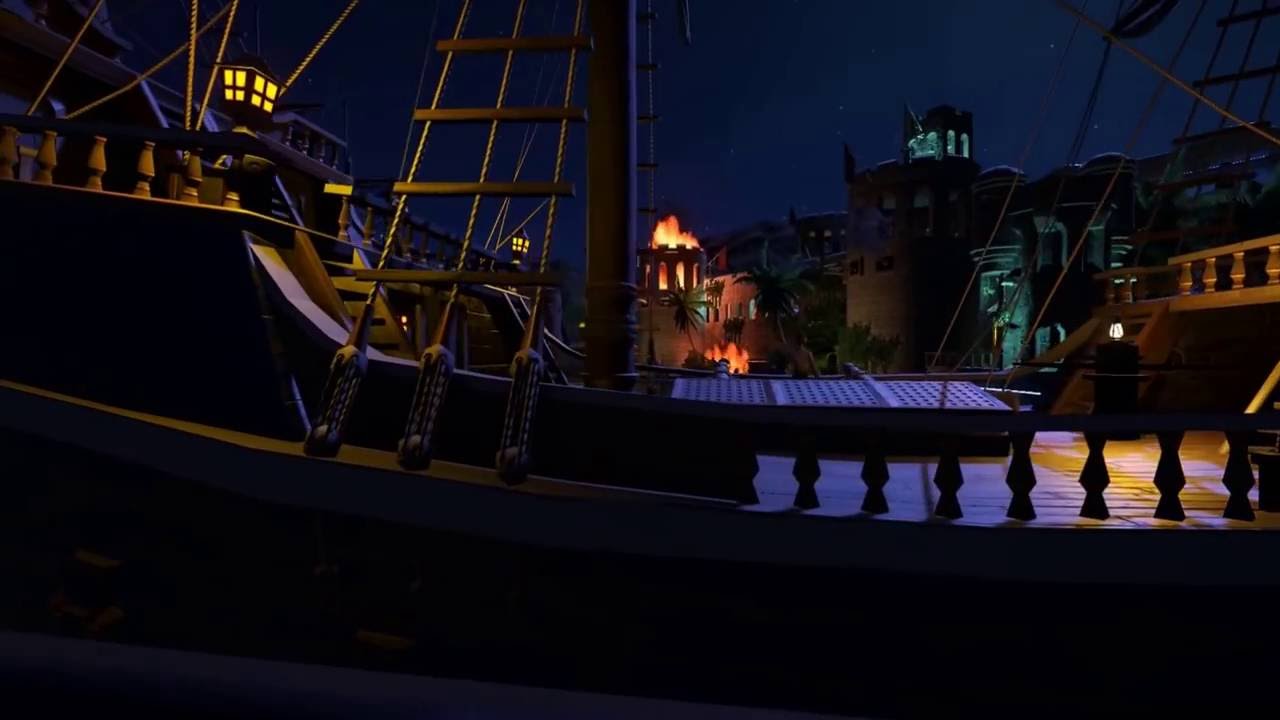 Planet Coaster Pirates of the Caribbean - YouTube