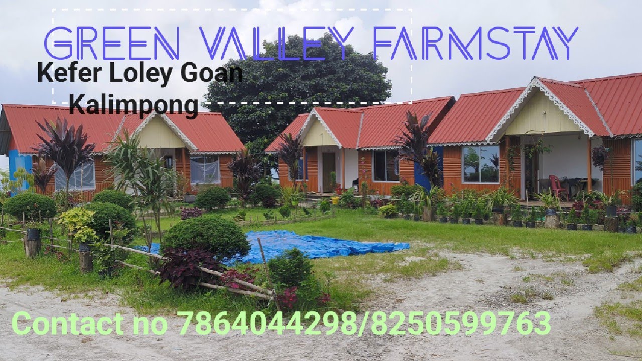 chamling Moto Tour Vlog present Trip to Green Valley Farm & Homestay ...
