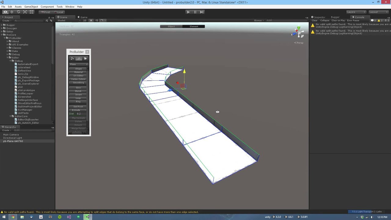 Extrude road edges - YouTube