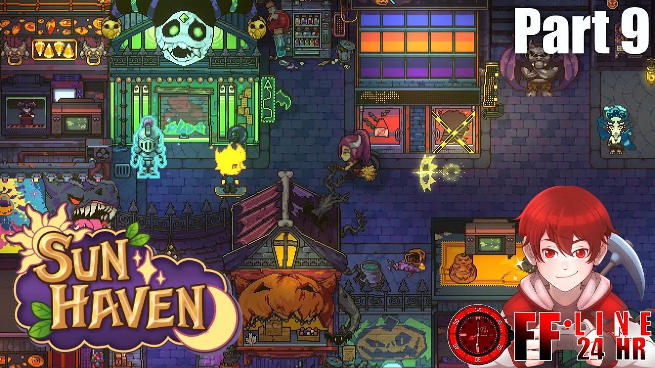 Sun Haven - สำรวจเมืองปีศาจ #9(เกมปลูกผัก, Co-op) - YouTube
