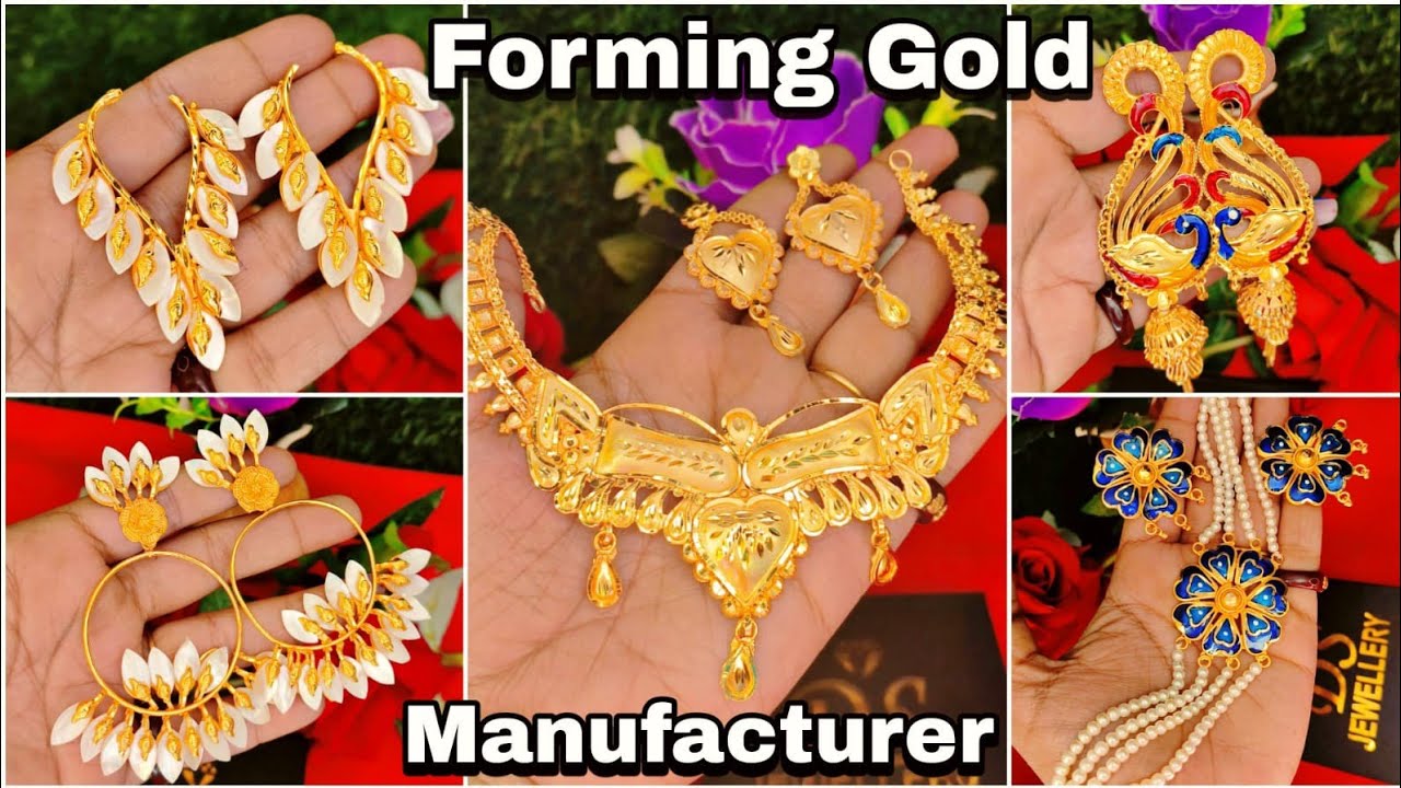Forming Gold Jewellery Manufacturer || Gold Plated Jewellery ...