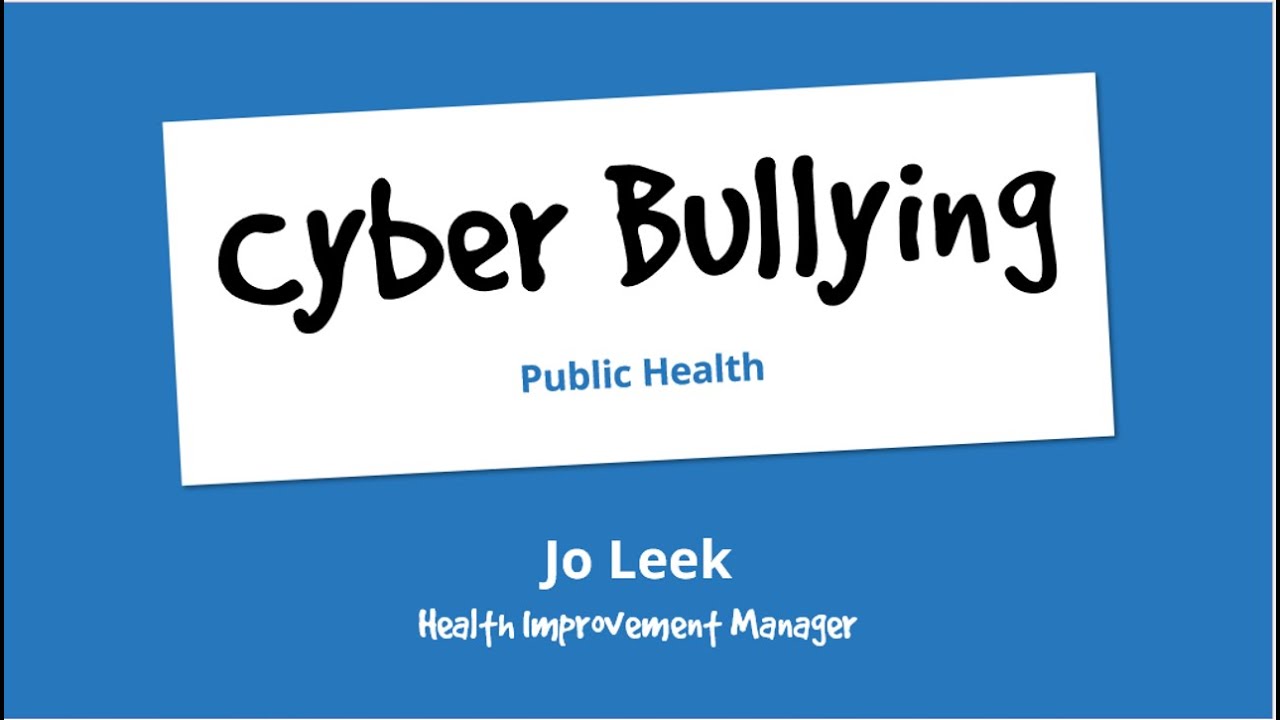 Online Safety - Cyber Bullying - YouTube