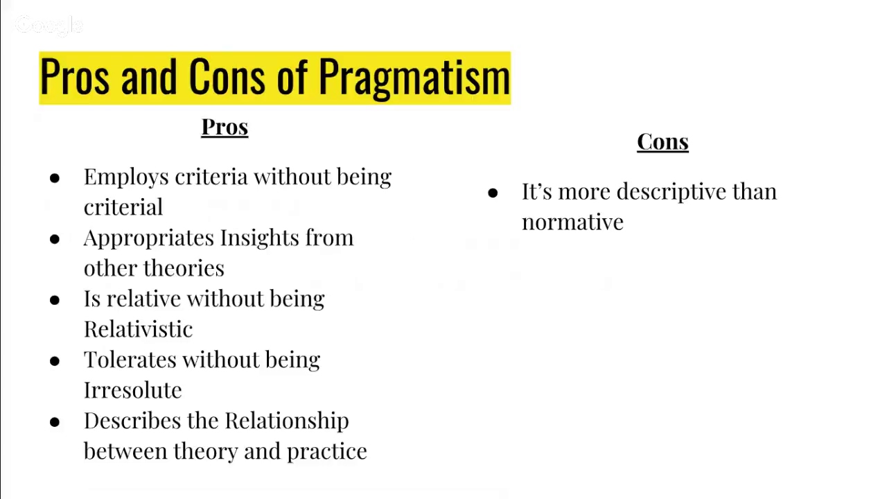 Pragmatism - YouTube