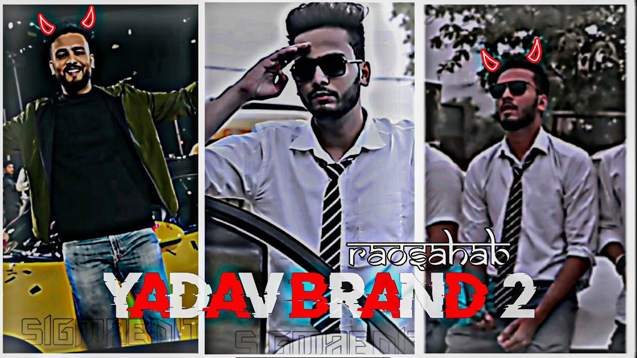Elvish yadav FT. YADAV BRAND |RAOSAHAB ATTITUDED STATUS - YouTube