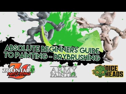 Absolute Beginner's Guide to Painting - Dry Brushing - Zoontalis - Slap ...