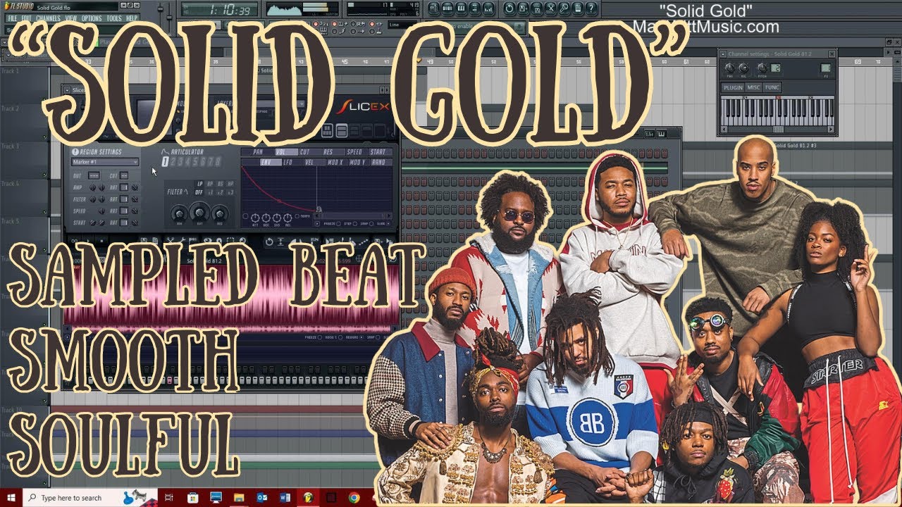 A SMOOTH Dreamville Type Beat, J. Cole Type Beat, Lupe Fiasco Type Beat "Solid Gold" - YouTube