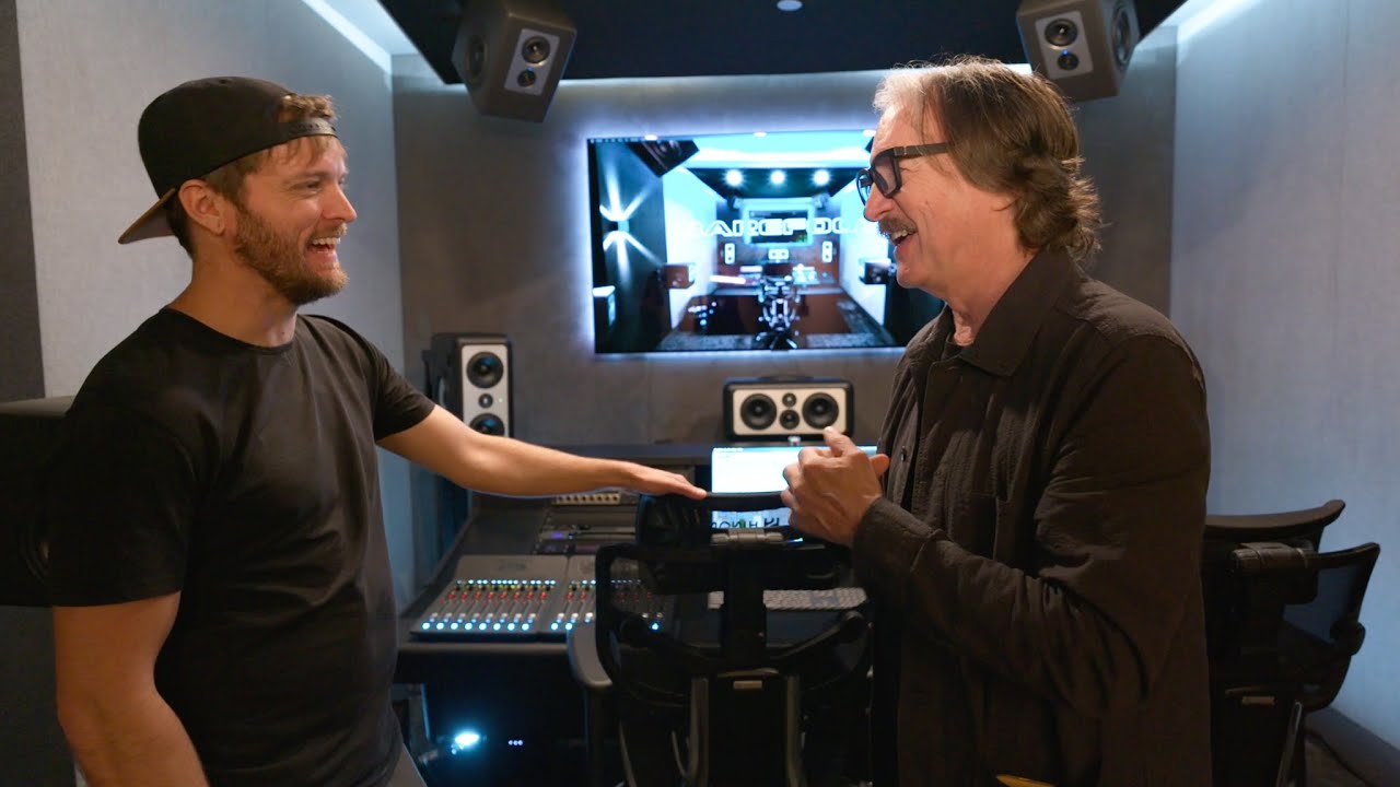 EPIC Atmos Studio Setup | with Butch Vig (studio tour) - YouTube