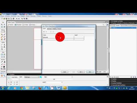 Adobe Fireworks Dersleri - Açılır Menü Nasıl Yapılır?