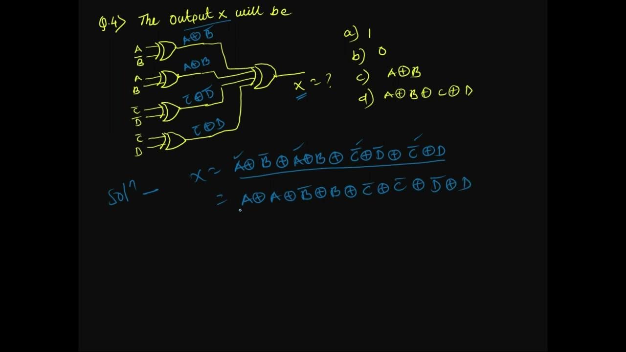 digital electronics mcq question and answer, combinational circuits, - YouTube