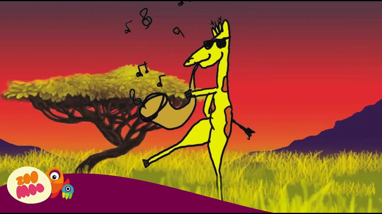 Count from 1 to 5 | Animal Jam | ZooMoo | Animation for Kids - YouTube