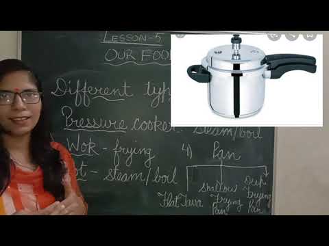 Class 3 Different types of Utensils used for cooking - YouTube