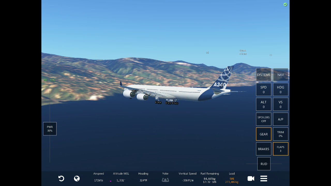 Infinite Flight A340-600 LPMA - YouTube