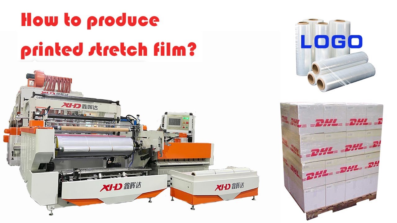 Printed Stretch Film Machine, Printing Stretch Film Production Machine ...