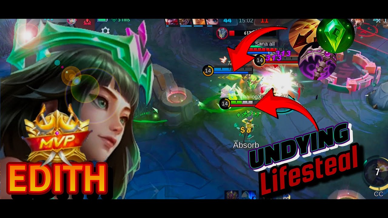 MOBILE LEGENDS x NEW EDITH - INSPIRE PAIRED WITH LIFESTEAL is ...