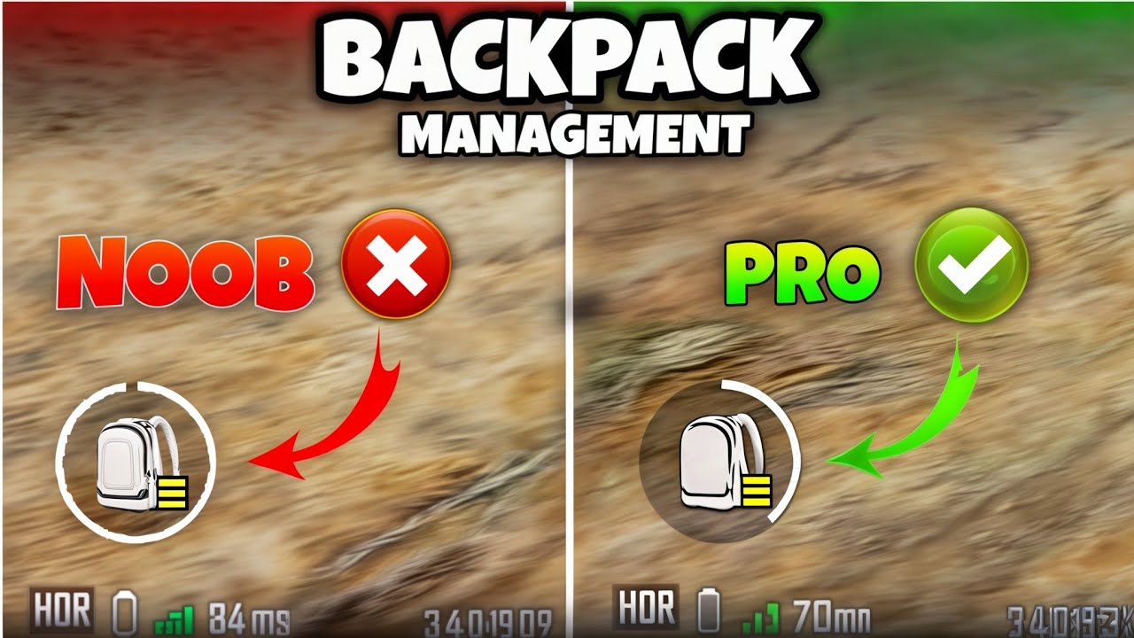 BACKPACK MANAGEMENT OP LOOT FOR END ZONE SURVIVAL TIPS & TRICKS 🔥BGMI ...
