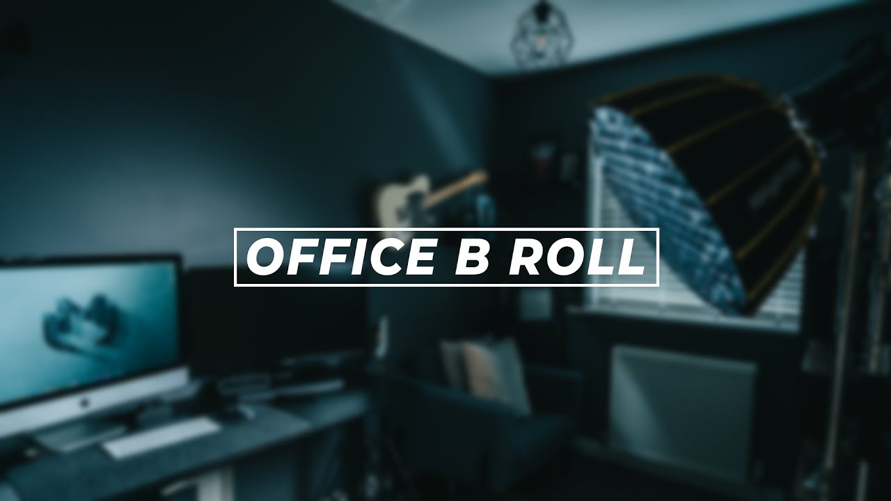 Relaxing Office B ROLL - Home Studio Tour - YouTube