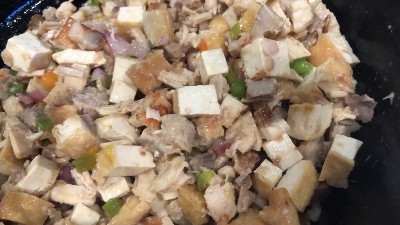 Turkey Sisig and Turkey Lechon Paksiw - YouTube