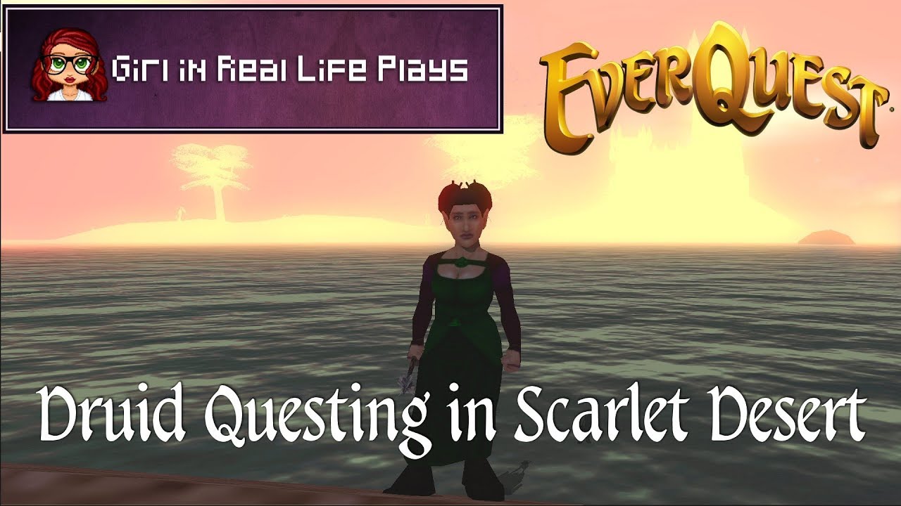Everquest: Druid Questing in SCarlet Desert - YouTube