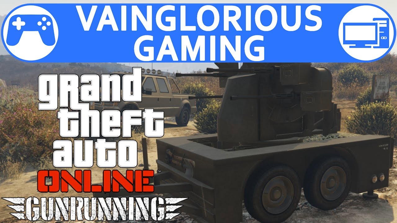 Vom Feuer Anti-Aircraft Trailer - Gunrunning DLC GTA Online - YouTube