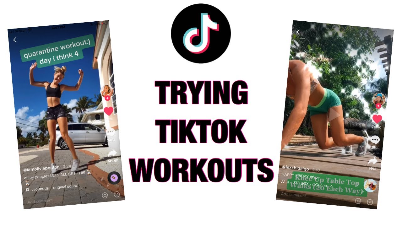 Trying Tiktok Workouts Youtube