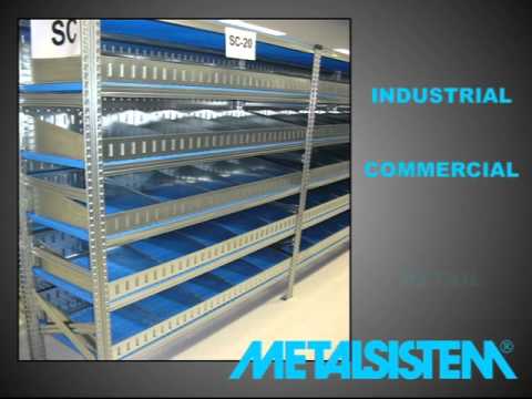 Metalsistem Shelving - YouTube