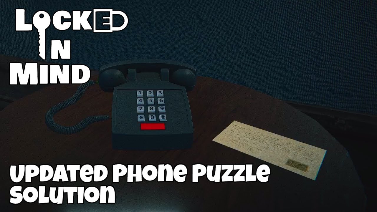 Locked In Mind | Updated Phone Puzzle Solution - YouTube