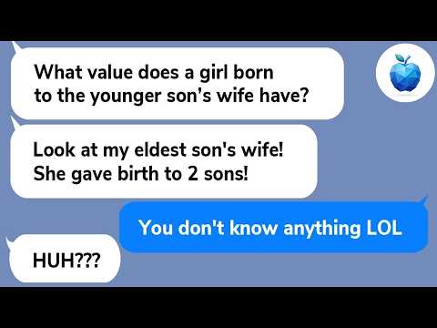 【Apple】MIL Looked Down on Me for Having a Daughter and Said ‘Have a Boy!’ – Big Mistake!