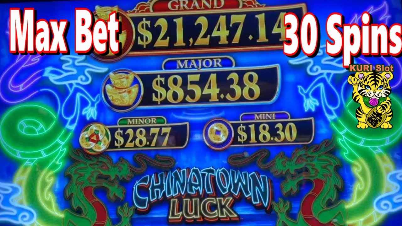 ★DON'T YOU THINK CHINATOWN LUCK HAS ARRIVED ?★CHINATOWN LUCK Slot (AGS ...