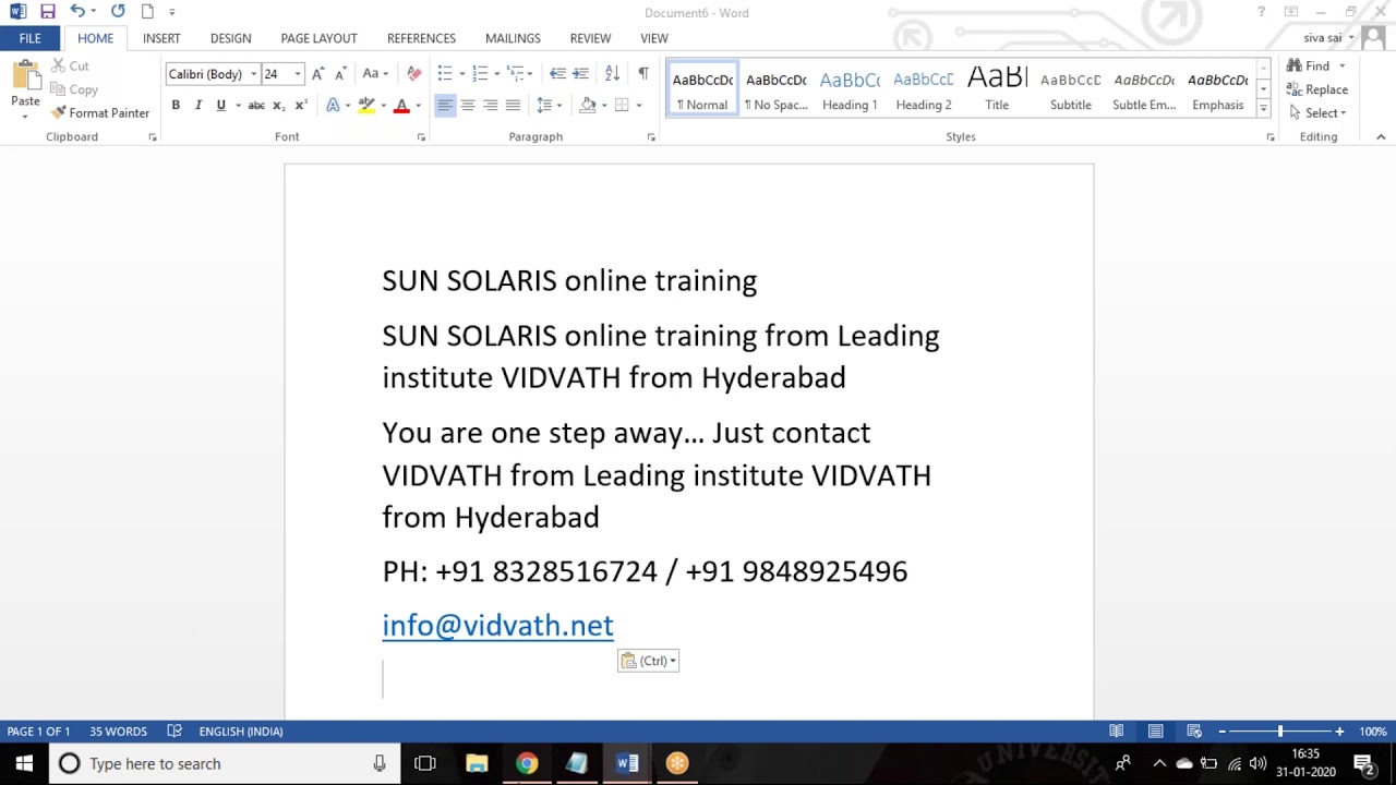 Sun Solaris Online Training - YouTube