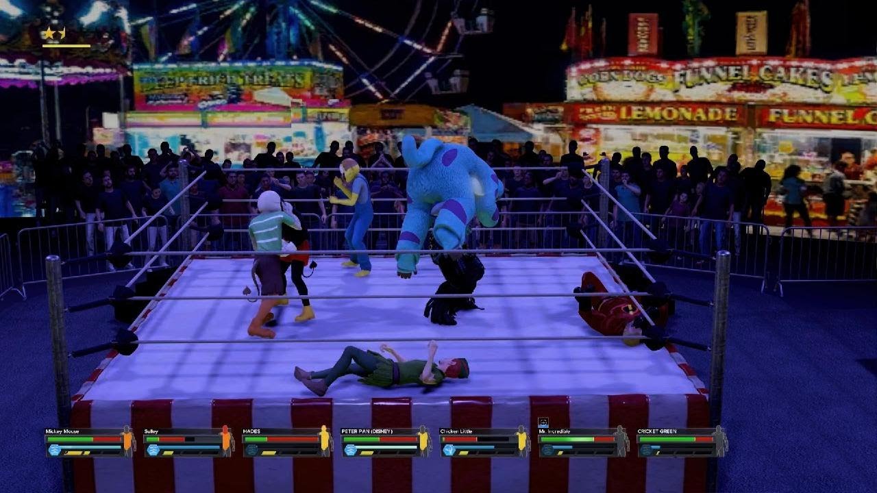 WWE 2K23 Disney Royal Rumble - YouTube