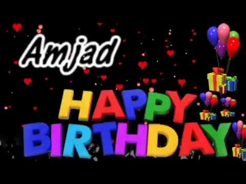 Amjad Happy Birthday Song With Name | Amjad Happy Birthday Song | Happy ...