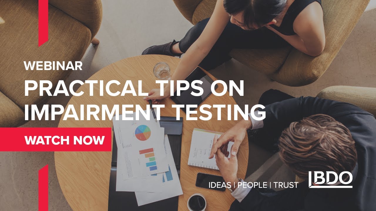 Webinar | Practical Tips on Impairment Testing - YouTube