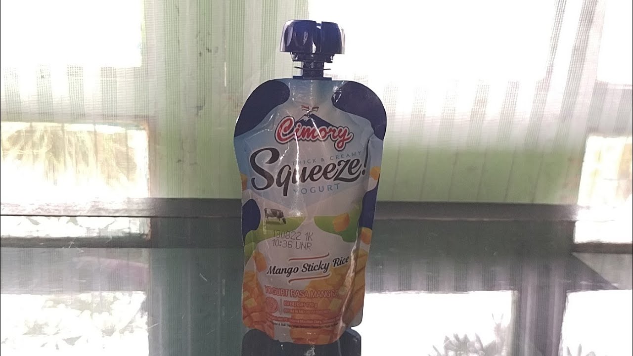 Review Produk #1441 : Cimory Squeeze Mango Sticky Rice - YouTube