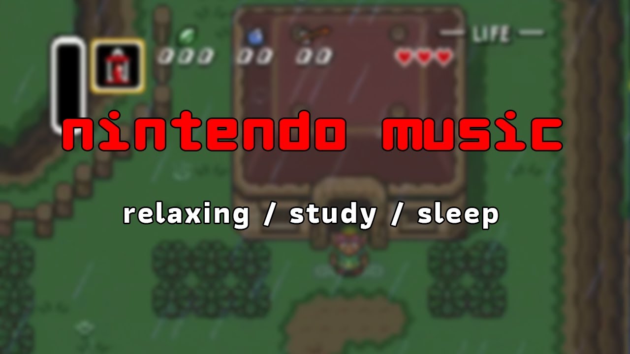 Relaxing Nintendo video game music calms your mind for study, work ...