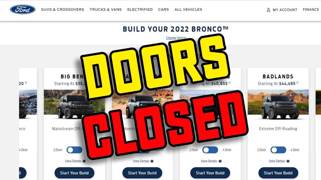 HOW TO GET A BRONCO FAST - I got my Bronco build date Imediately! - YouTube