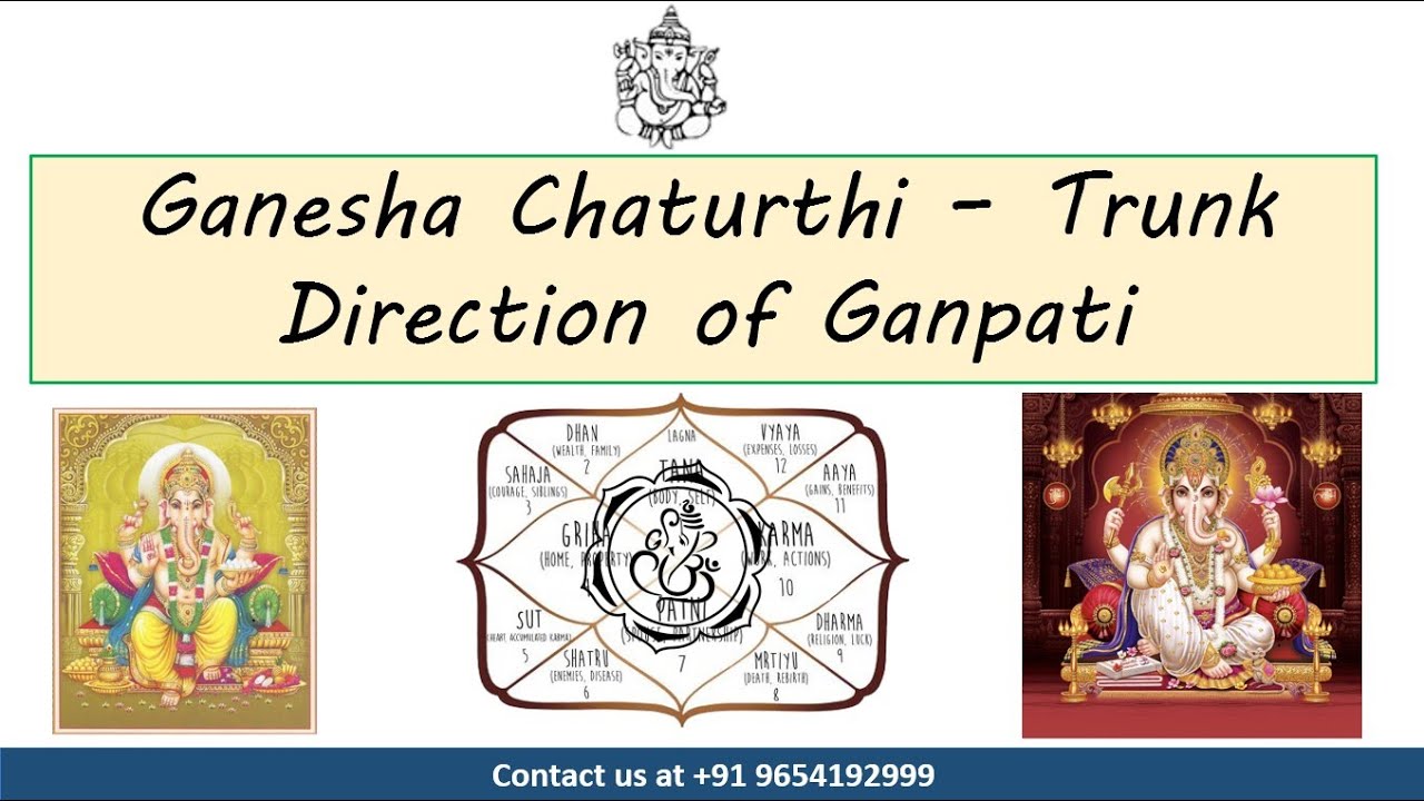 Ganesha Chaturthi Special - Ganesha’s Trunk Direction: Does it Matter ...