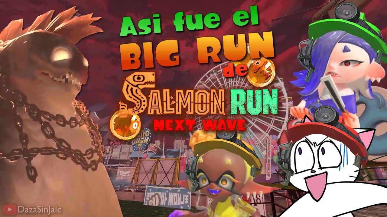 Así fue el BIG RUN de Splatoon 3 - YouTube
