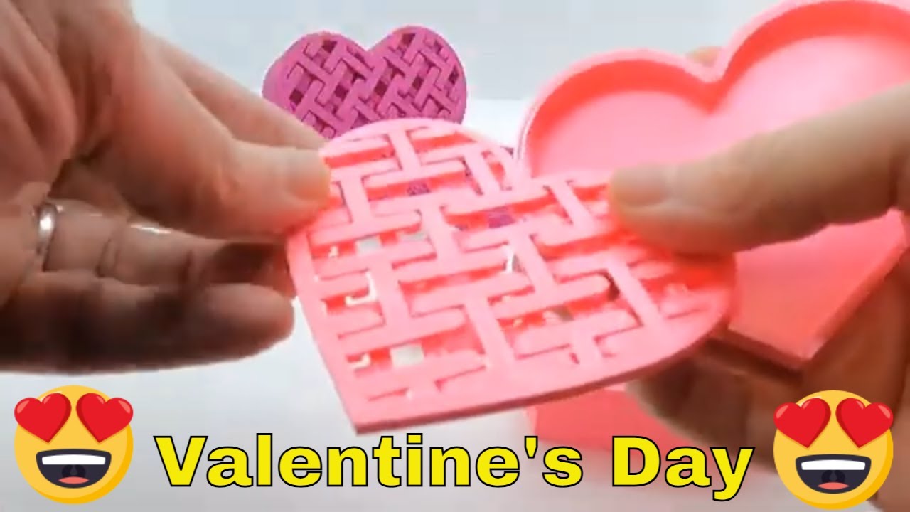 3D Print A Valentine's Day Heart Box! - YouTube