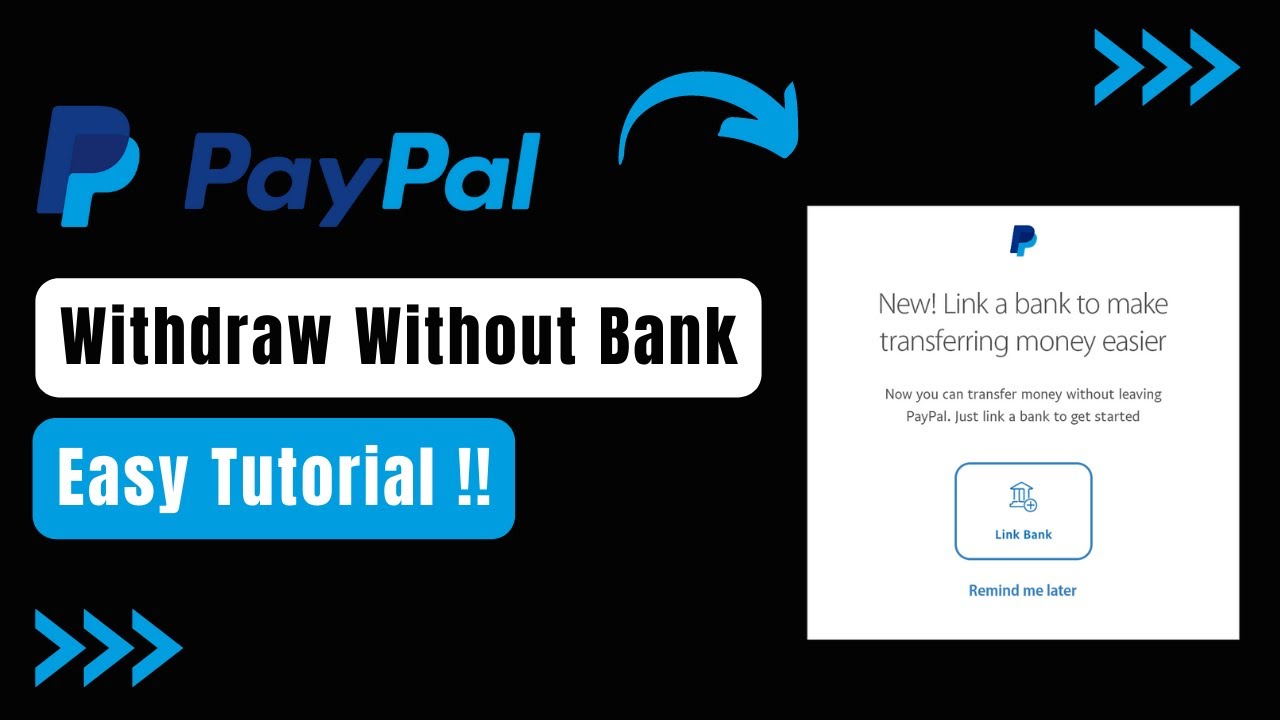 How To Withdraw Money From PayPal Without A Bank Account YouTube how-to-withdraw-money-from-paypal-without-a-bank-account-youtube