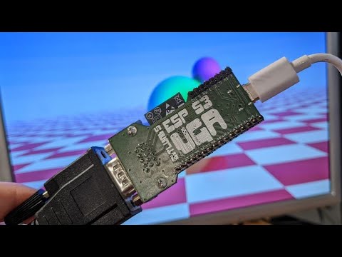 LIVE: ESP32 S3 VGA Part 7 - Making an Arduino Library now for real - YouTube