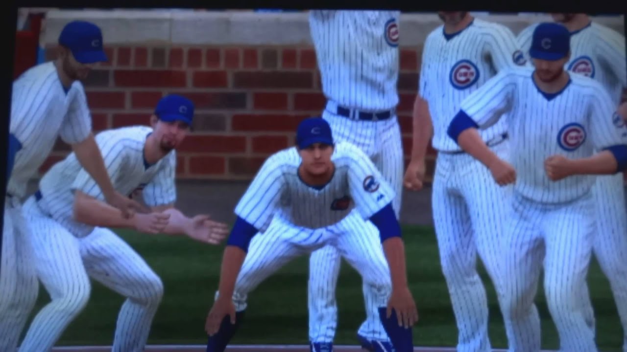 MLB The Show 15 walk off home run Cubs vs Brewers - YouTube
